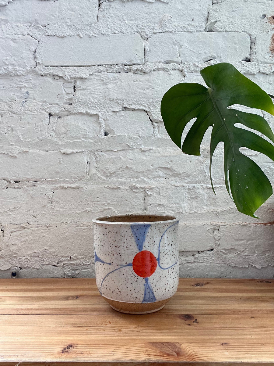 Straight Daisy Planter by Rise and Shine Ceramics – Greenly Plant Co
